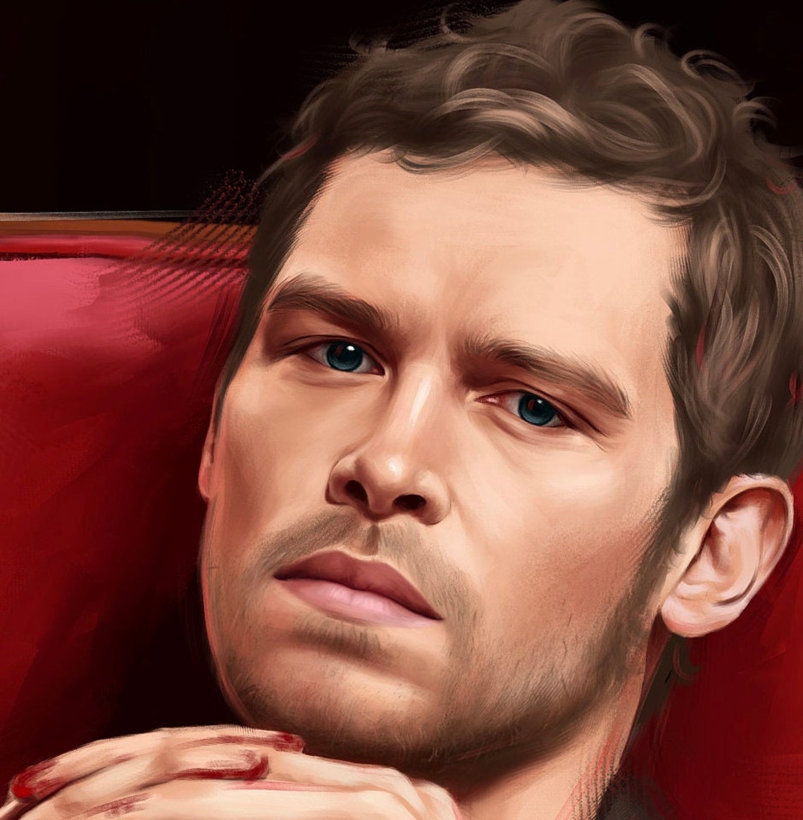 Klaus Mikaelson, Printable Wall Art, Digital Art, the Vampire Diaries ...