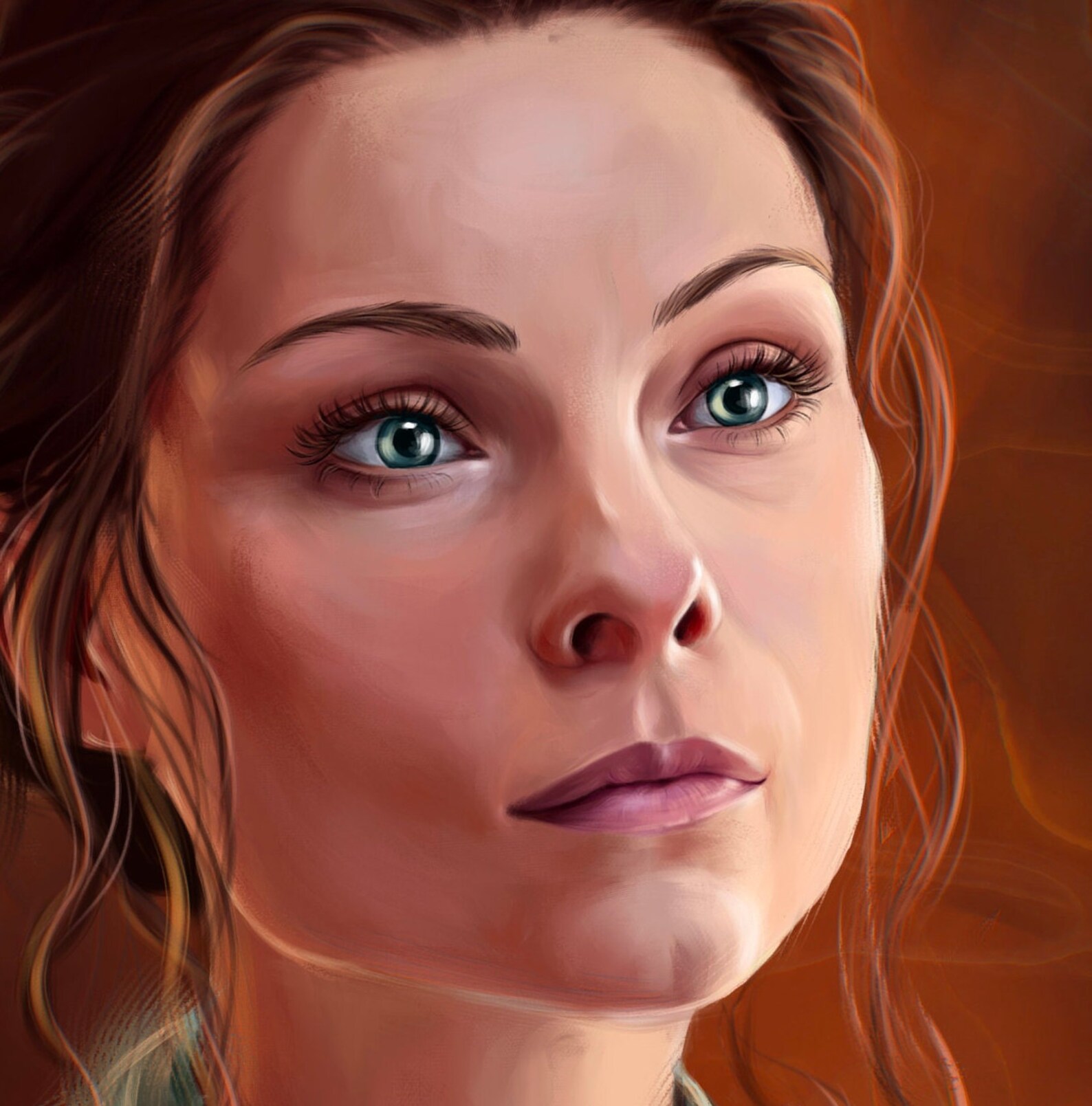Tissaia De Vries, the Witcher, Celebrity Painting, Digital Art, Instant ...