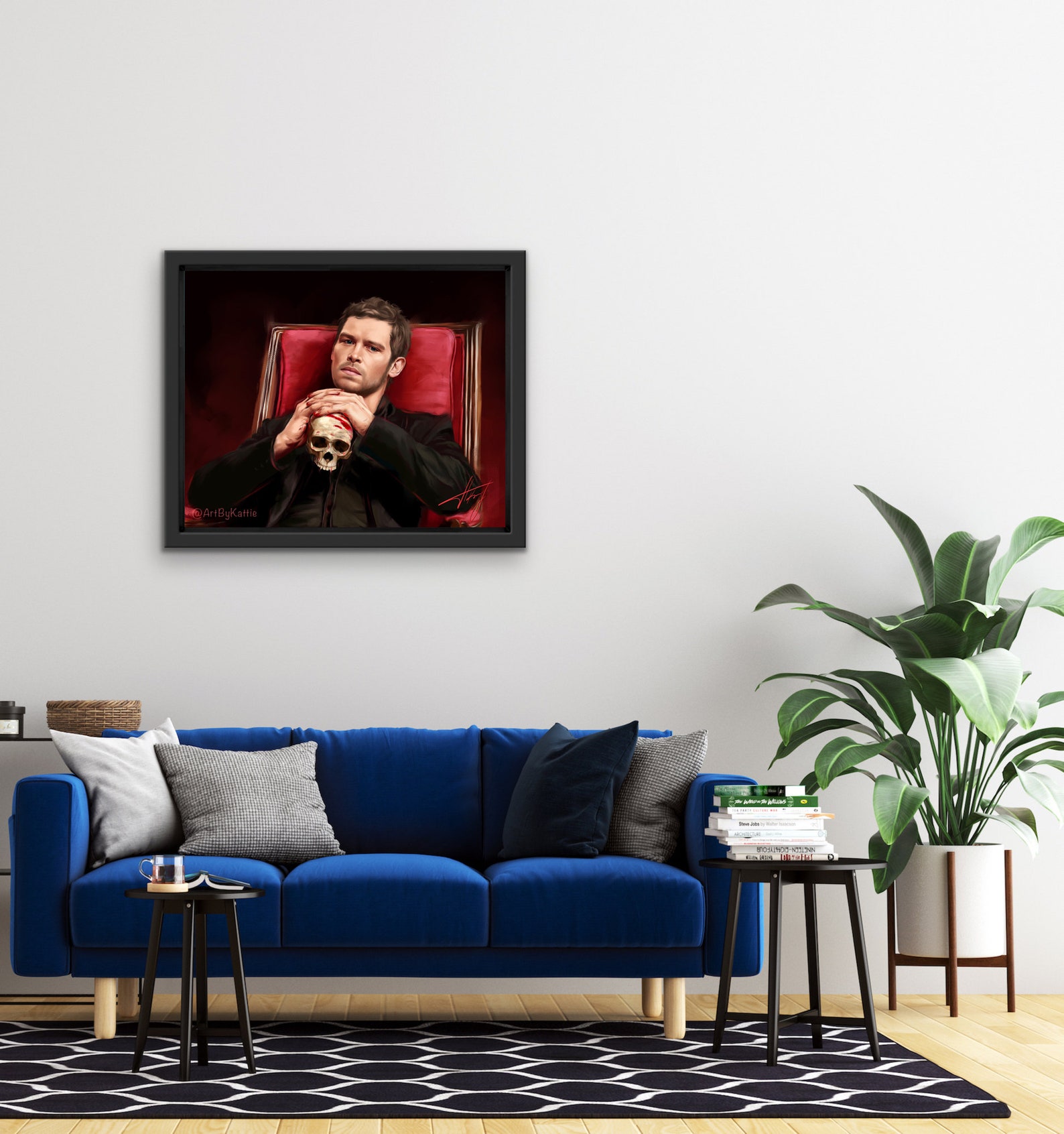 Klaus Mikaelson, Printable Wall Art, Digital Art, the Vampire Diaries ...