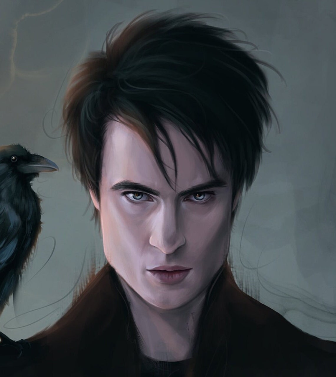 Sandman, Printable Wall Art, Digital Art, Fan Artwork, Celebrity ...