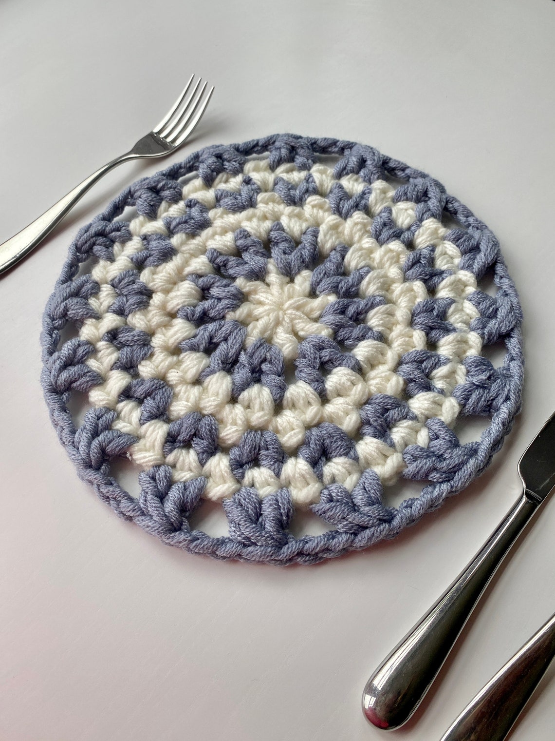 Chunky Crochet Table Mats Pattern: Beginner-friendly DIY Décor (PDF ...