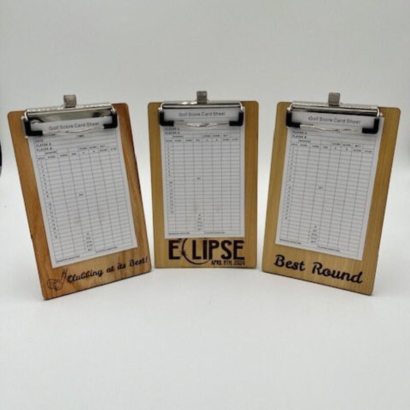 Golf Scorecard Holder - Etsy