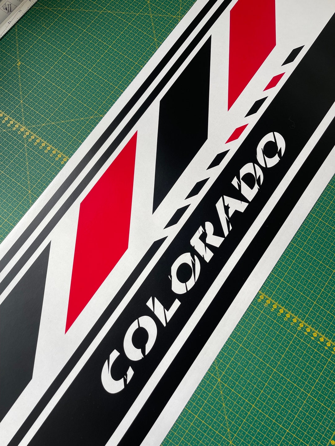 Colorado ZR2 Vinyl Decal Stickers: New Line Design Tuning - Etsy