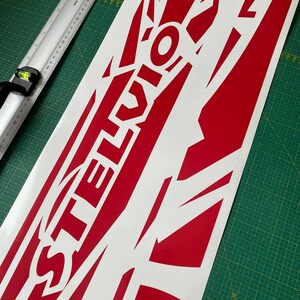 New Premium Quality Design Line Decal Vinyl Compatible With Stelvio All ...