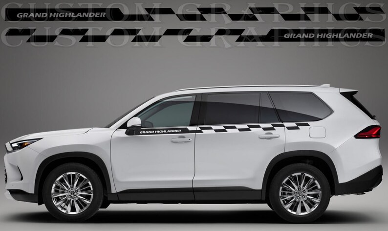 Premium Vinyl Sticker Compatible With Grand Highlander up Line - Etsy