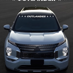 Hood Window Design Decal Sticker Vinyl Compatible With Outlander Custom ...