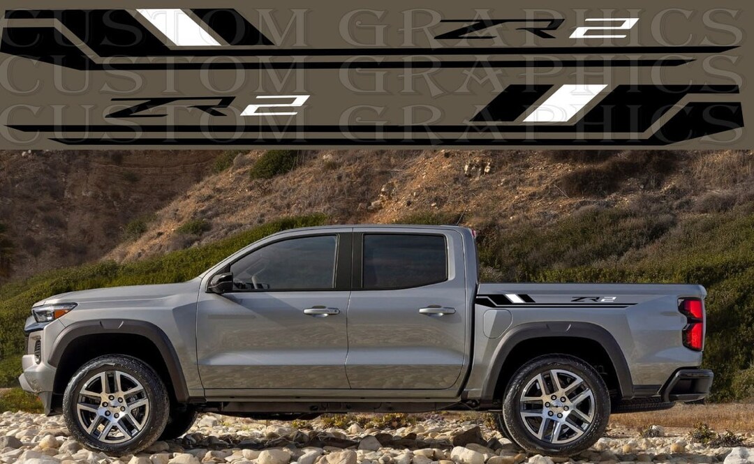 Colorado ZR2 Vinyl Decal: Truck Bed Graphics, Tuning Decals - Etsy