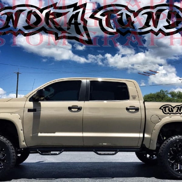Toyota Tundra Logo Decal - Etsy