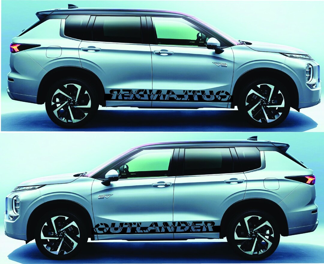 Outlander Vinyl Decal Sticker: Custom Car Styling Inscription Through ...