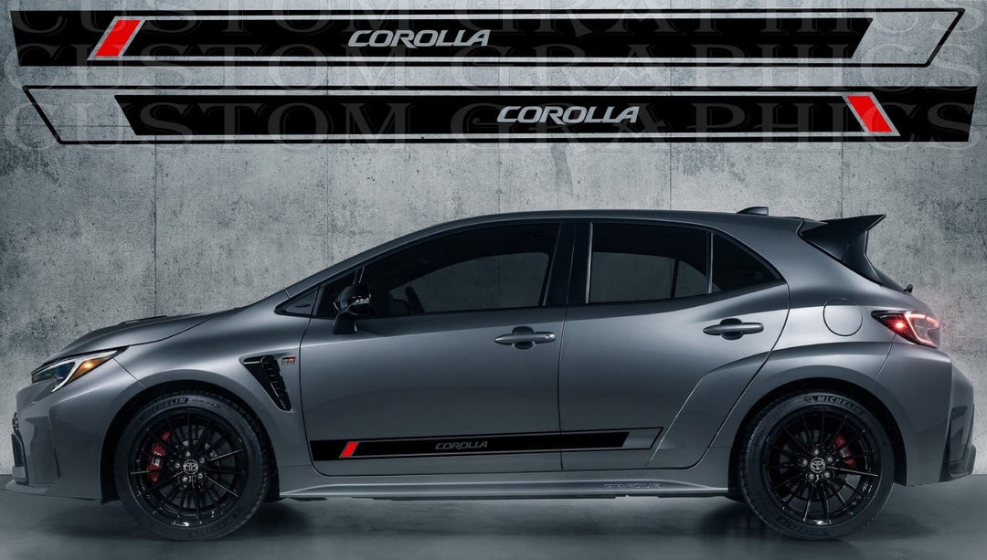 Corolla Vinyl Decal Stickers, Car Body Design - Etsy