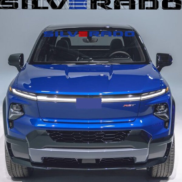 Silverado Window Sticker - Etsy