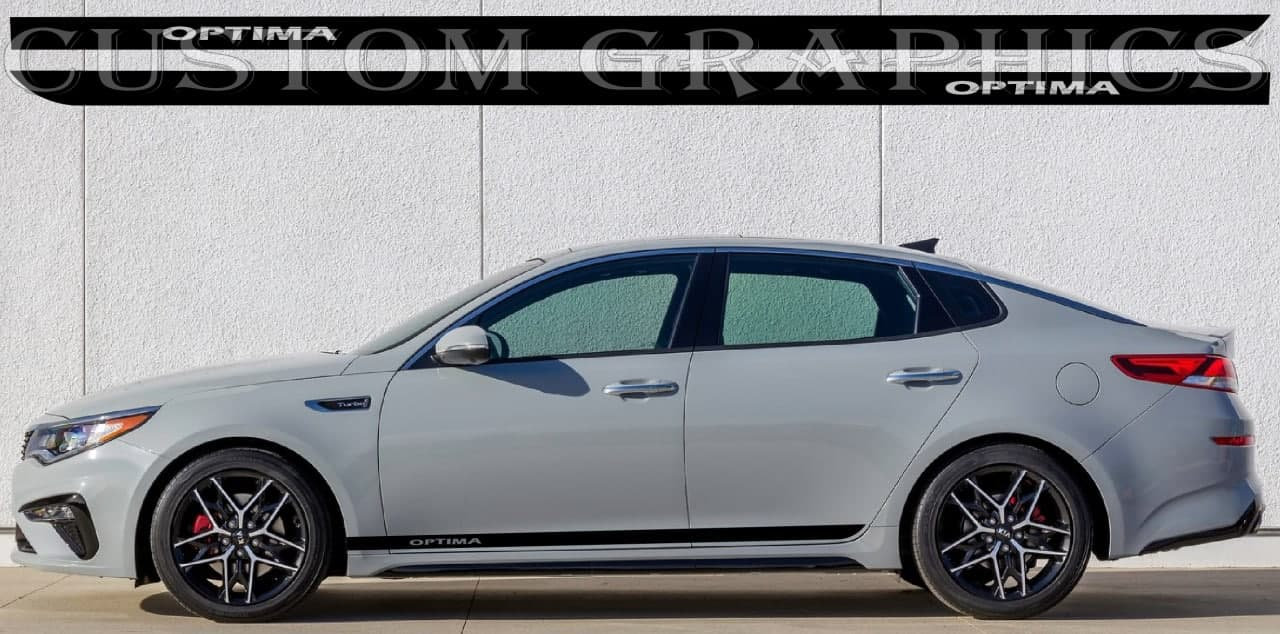 Unique Design Line Decal Sticker Vinyl Compatible With Optima - Etsy