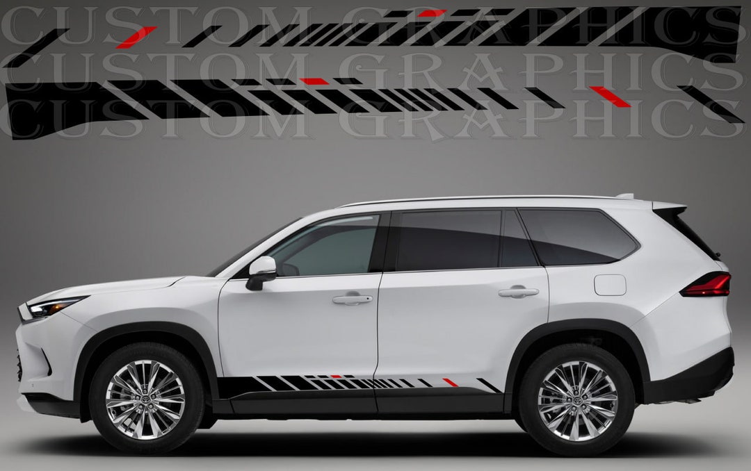 Premium Vinyl Sticker Compatible With Grand Highlander New Style Design ...