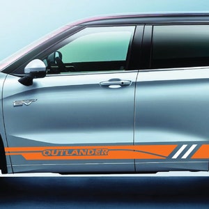 2 Colors Style Design Decal Sticker Vinyl Compatible With Outlander ...