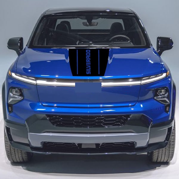 Silverado Hood Decal - Etsy