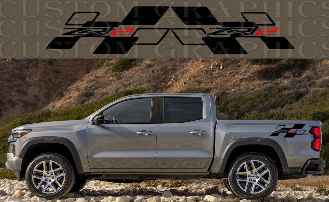 Premium Vinyl Sticker Compatible With Colorado ZR2 Cabin Unique Design ...