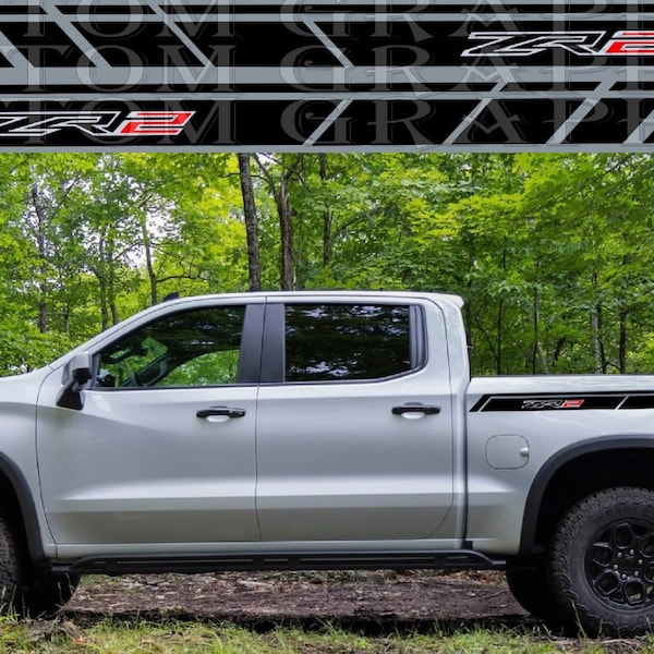 Zr2 Silverado Decals - Etsy