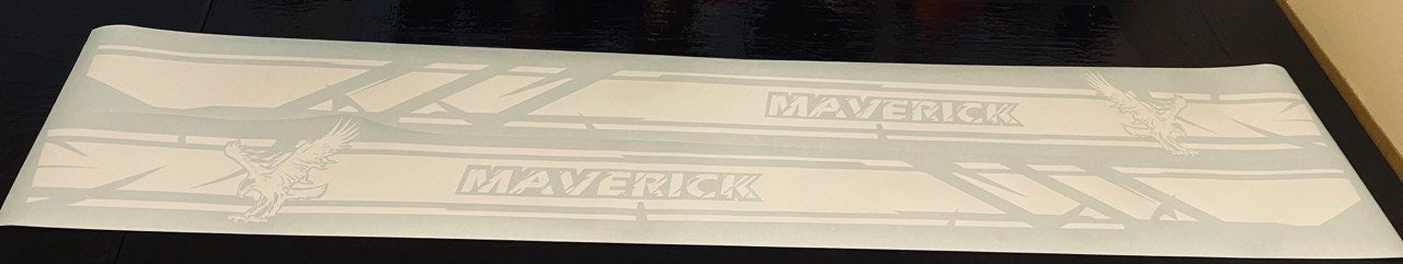2x Pattern Eagle Line Design Decal Sticker Vinyl Compatible With ...