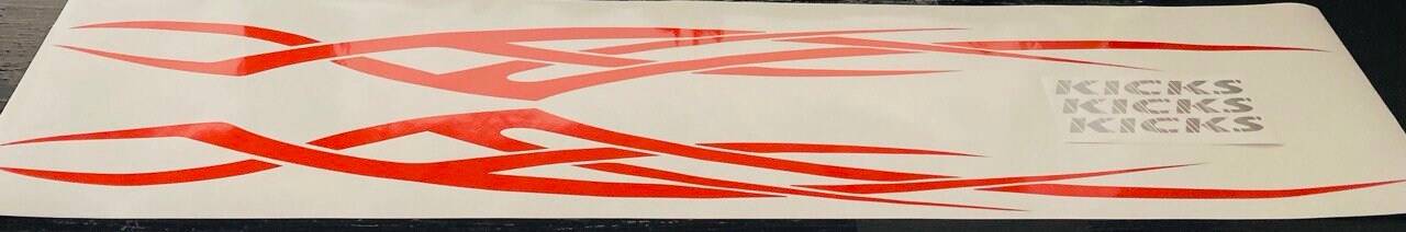 Nissan Kicks Vinyl Decal Stickers: Custom Car Graphics - Etsy