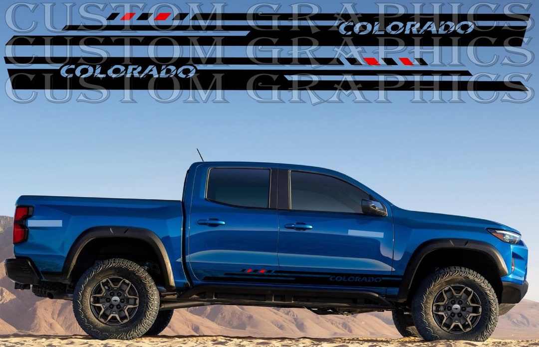 Colorado Z71 Vinyl Decal Sticker: Unique Line Design Car Styling - Etsy