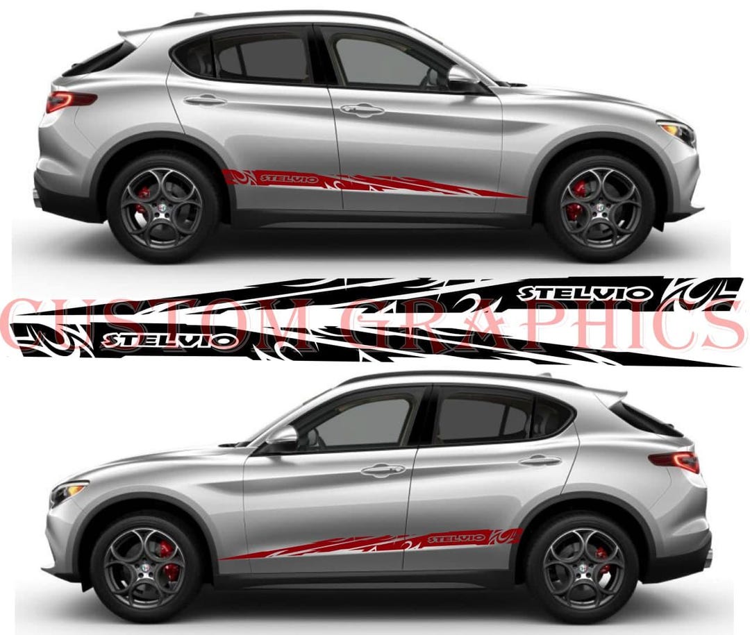 Premium Quality Stickers New Design Line Decal Vinyl Compatible With ...