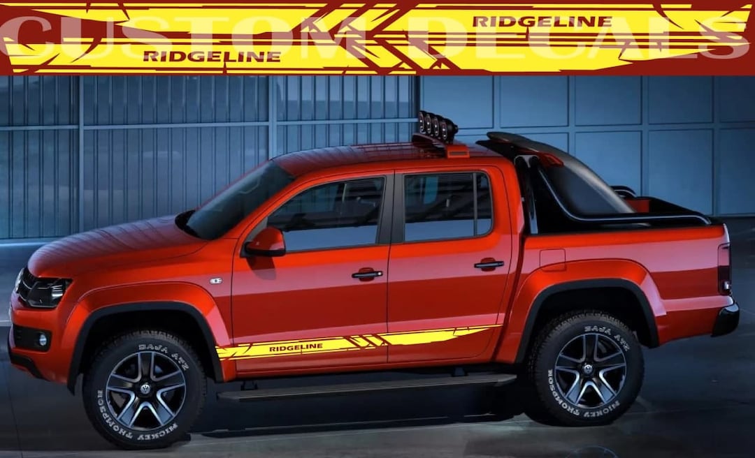 Honda Ridgeline Decals: Unique Splash Design Vinyl Stickers - Etsy