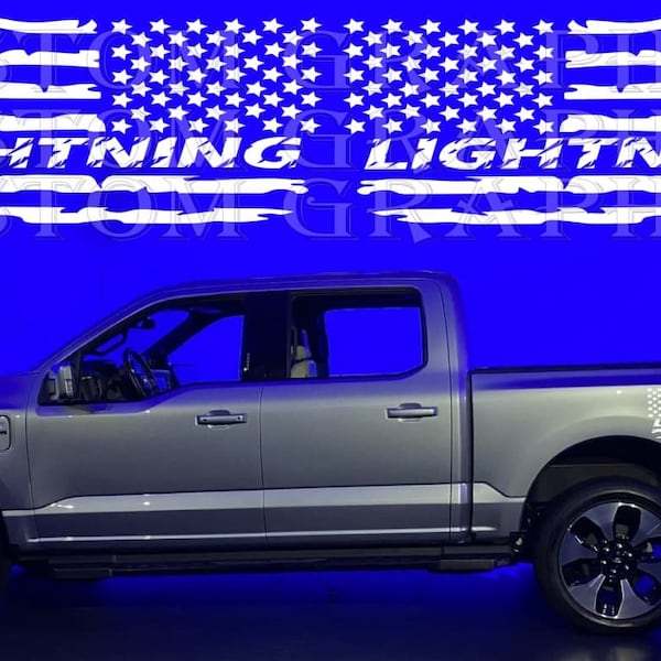 F150 Lightning Decal - Etsy