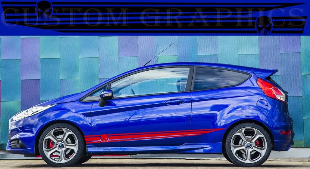 Fiesta Vinyl Decal Stickers: Car Body Design Graphics - Etsy