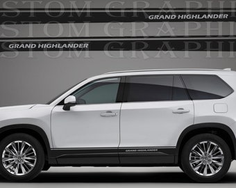 Grand Highlander Vinyl Decal Stickers: Auto Body Graphics - Etsy
