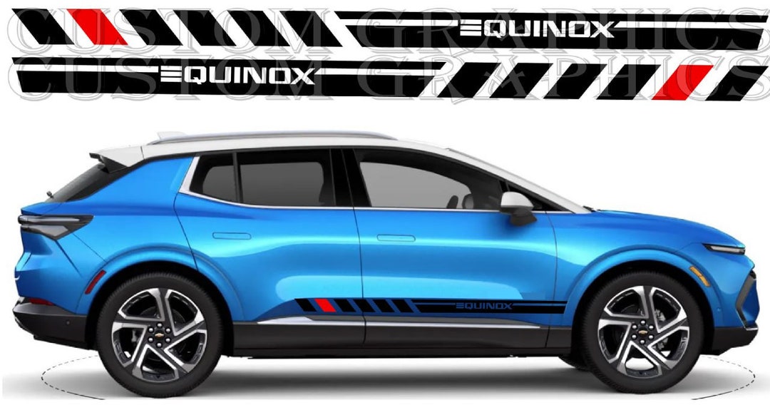 Equinox Vinyl Decal Stickers: Stylish Car Styling Tuning Stripes Kit - Etsy