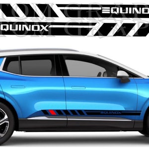 Equinox Vinyl Decal Stickers: Stylish Car Styling Tuning Stripes Kit - Etsy