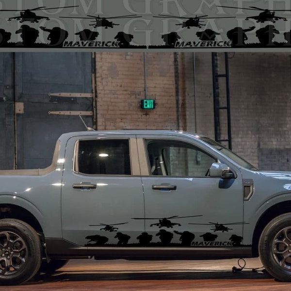 Maverick Hood Decal - Etsy