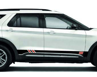 Explorer ST Line Vinyl Decals - Car 80 Graphics Set - Etsy