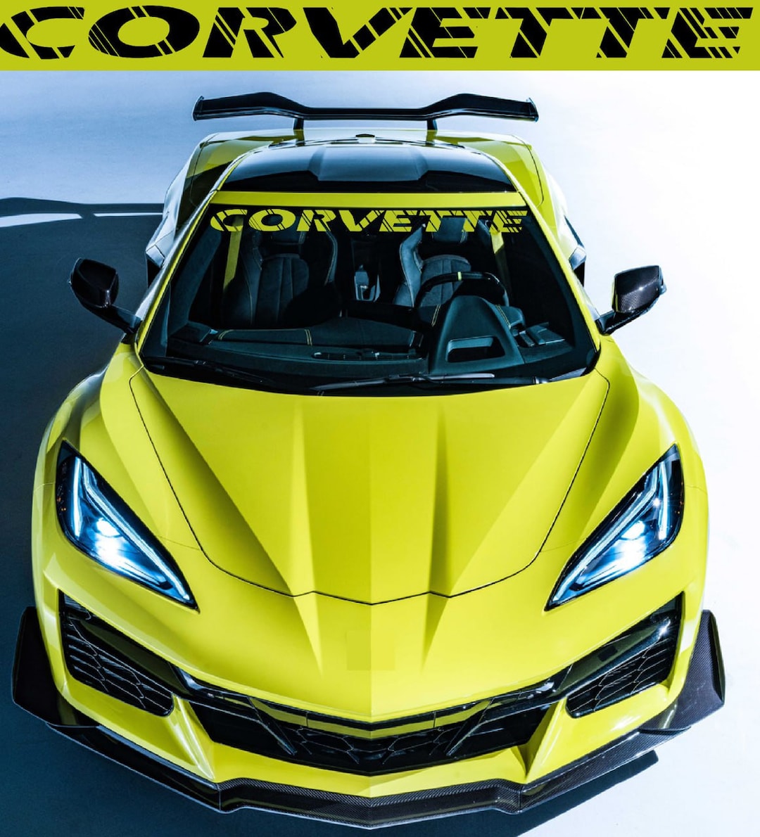 Corvette Z06 Window Decal: Personalized Vinyl Sticker - Etsy