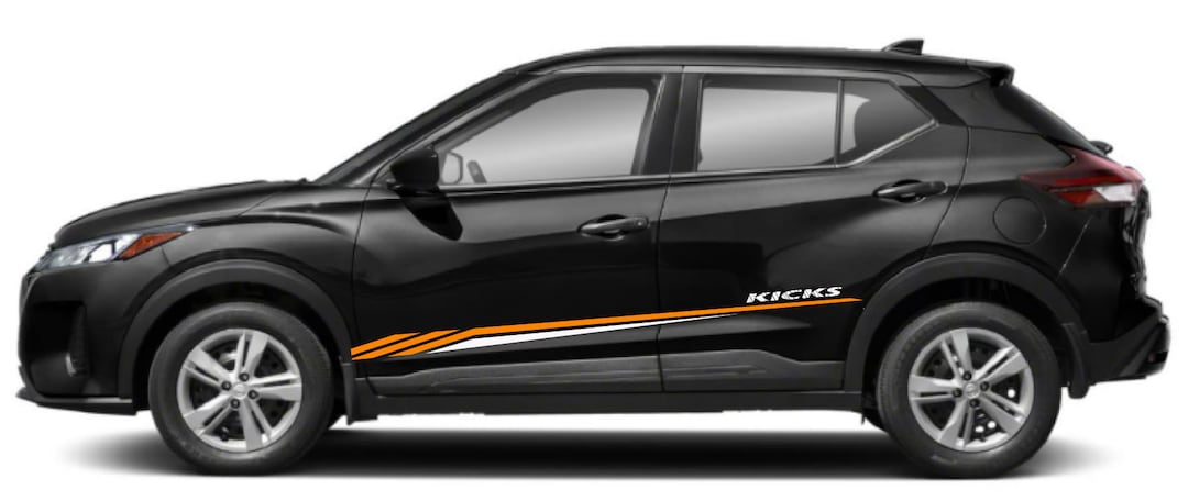 2 Colors Figure Design Line Decal Sticker Vinyl Compatible With Nissan ...