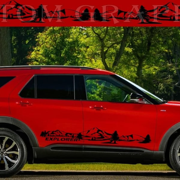 2022 Ford Explorer Decal - Etsy