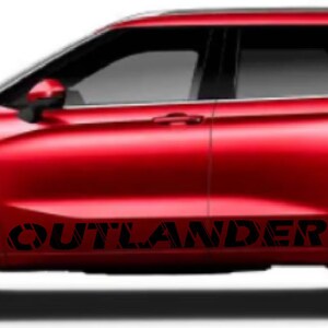 Elegant Logo Design Decal Sticker Vinyl Compatible With Outlander PHEV ...