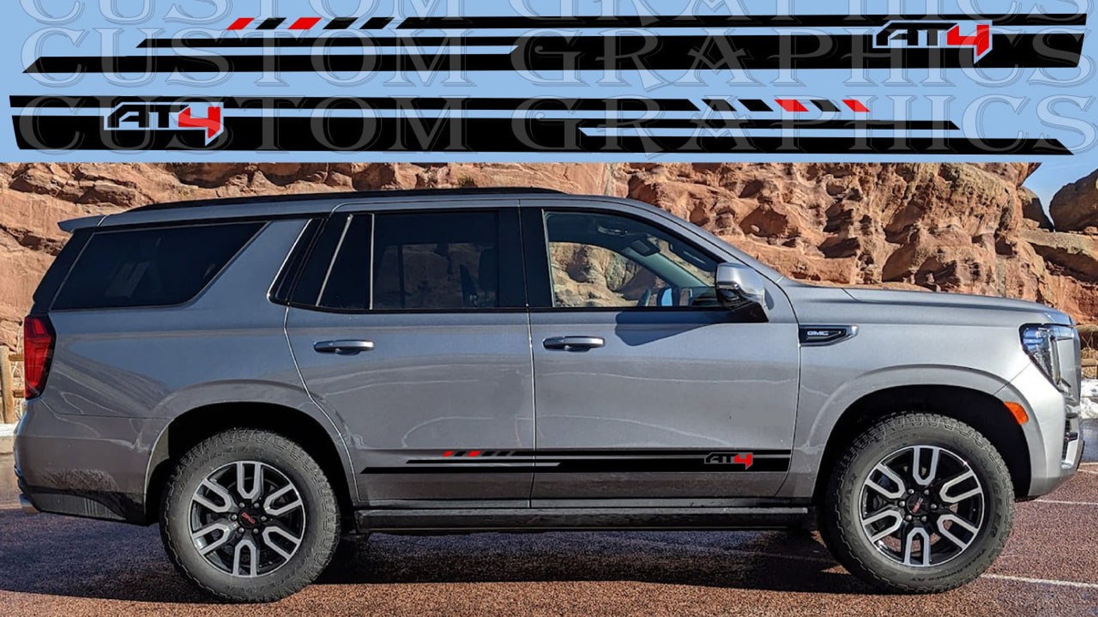 Premium Vinyl Stickers Compatible With Yukon New Unique Line Design - Etsy