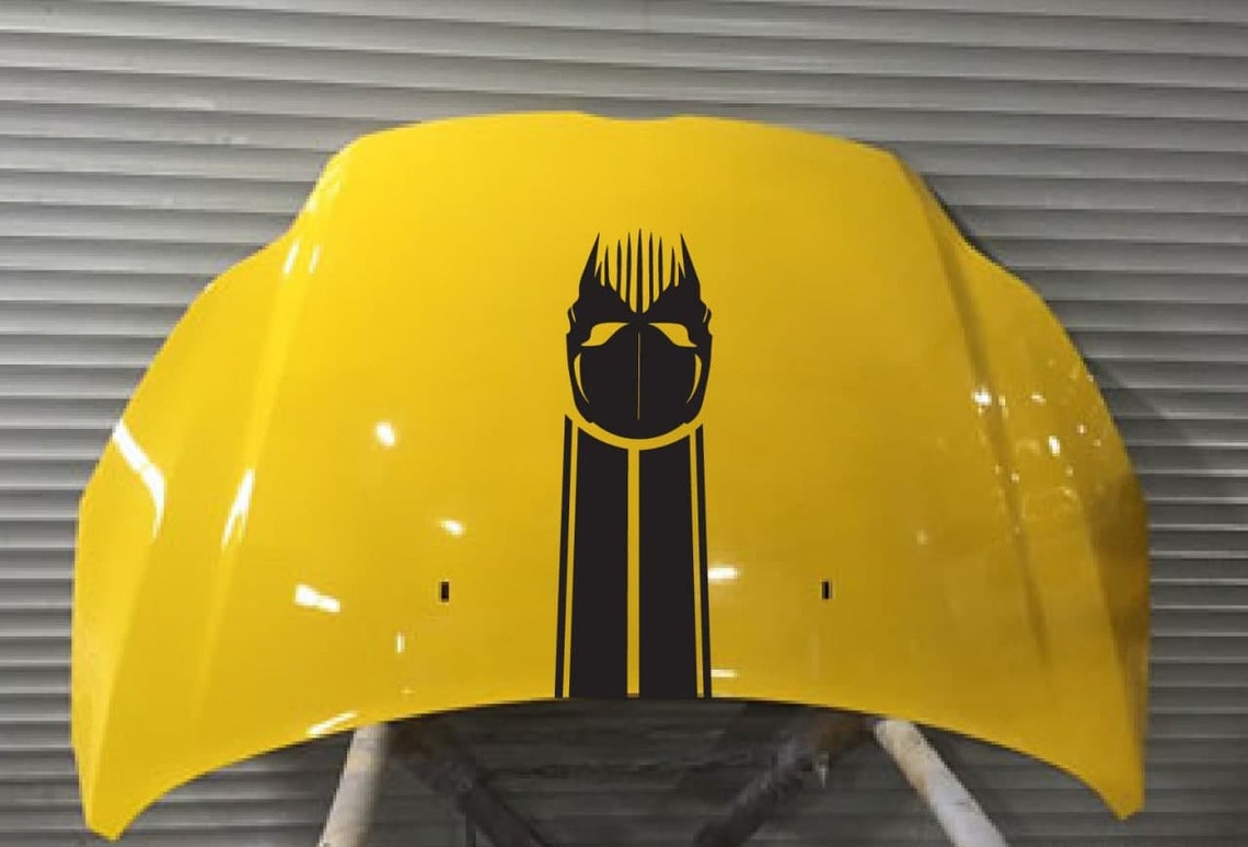 Universal Hood Sticker Man Design Hood Line Decal All Models - Etsy