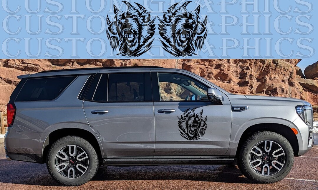 Yukon AT4 Vinyl Decal Stickers: New Bears Design Car Graphics - Etsy