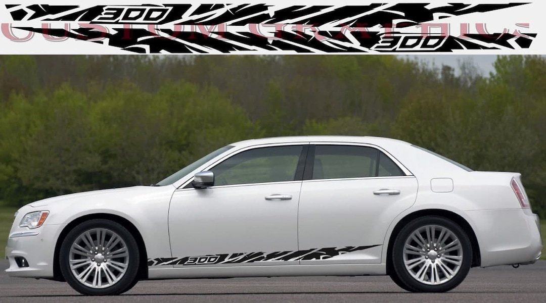 New 300 Design Line Sticker Vinyl Compatible With Chrysler All Models ...