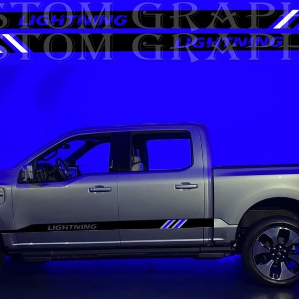F150 Lightning Decals - Etsy Canada