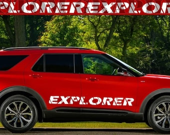 Explorer ST Vinyl Decal Sticker: Custom Logo Design - Etsy