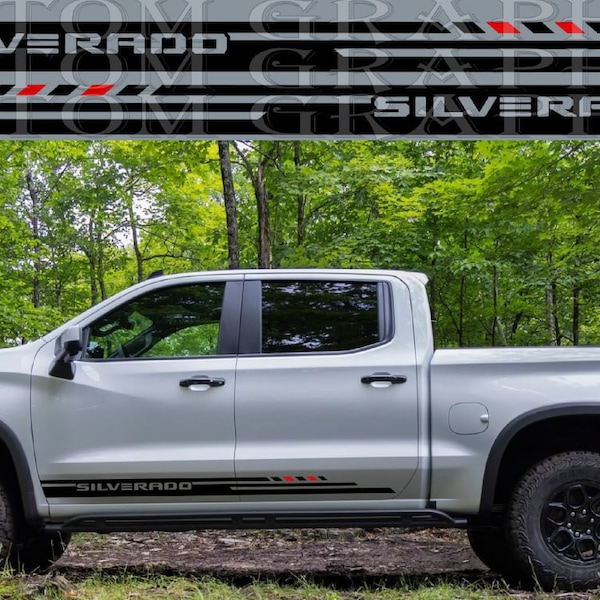 Zr2 Silverado Decals - Etsy