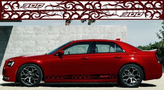 Unique 300 Design Line Sticker Vinyl Compatible With Chrysler | Etsy