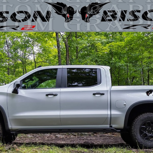 Zr2 Silverado Decals - Etsy