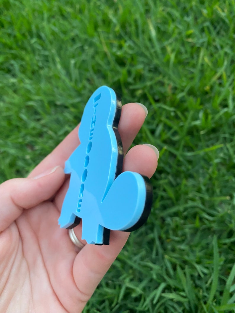 Double Layered Personalised Name Tags for Children Backpacks Bags ...