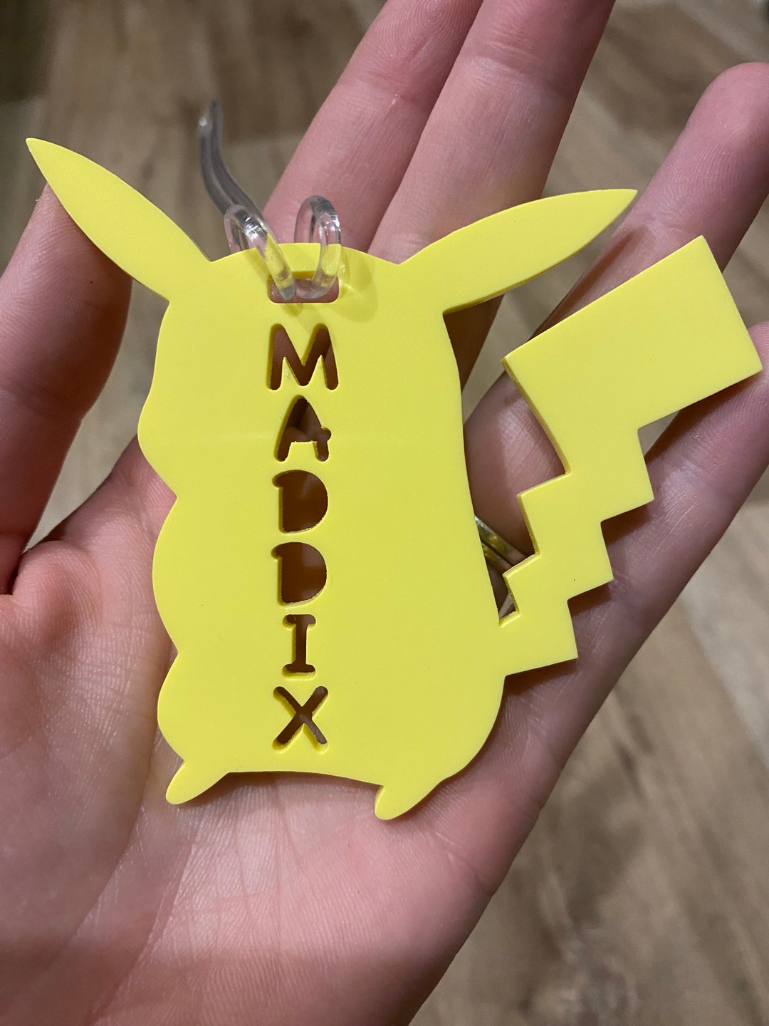 Personalised Pokemon Name Tags for Children Backpacks Bags School ...