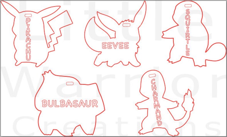 Double Layered Personalised Name Tags for Children Backpacks Bags ...