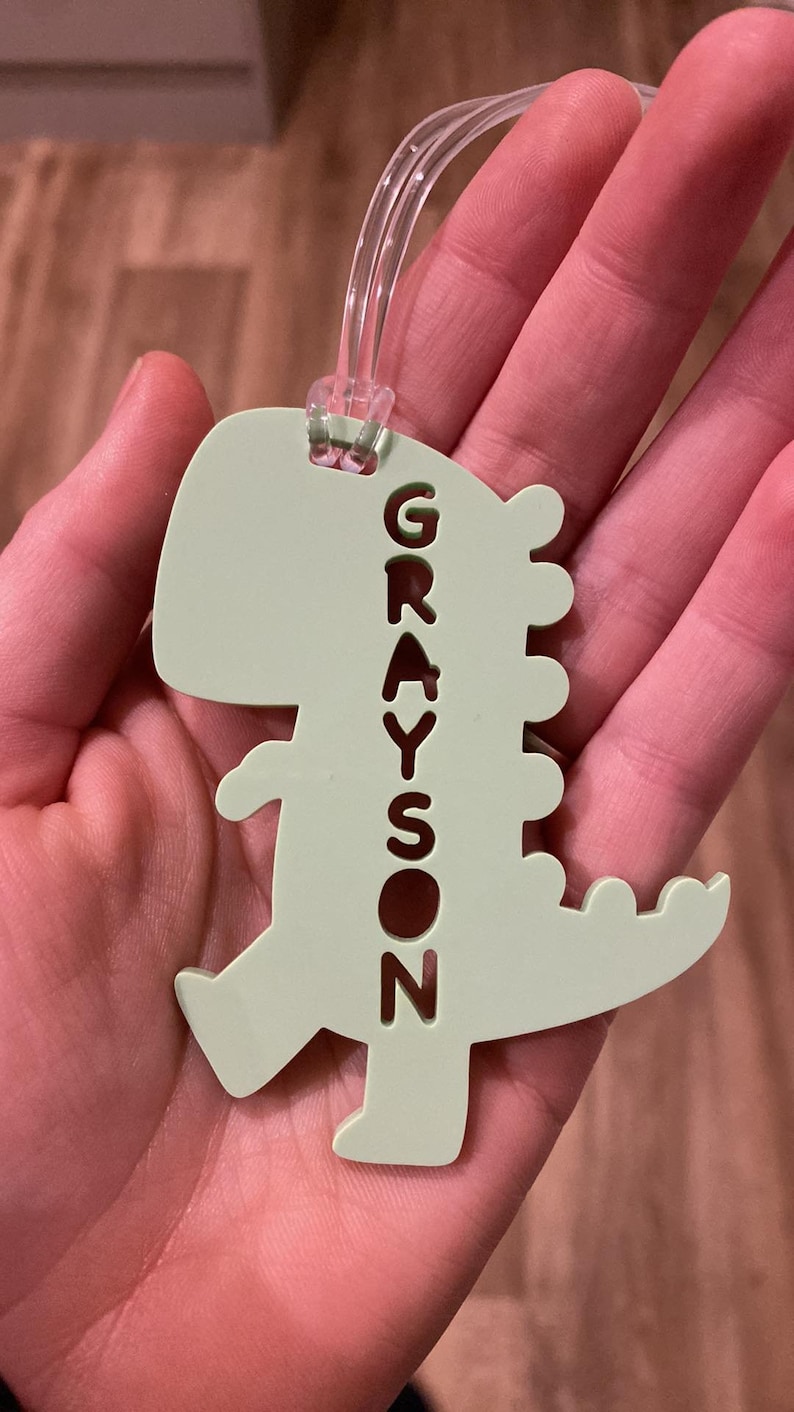 Personalised Name Tags for Children Backpacks / Bags, School, Childcare ...